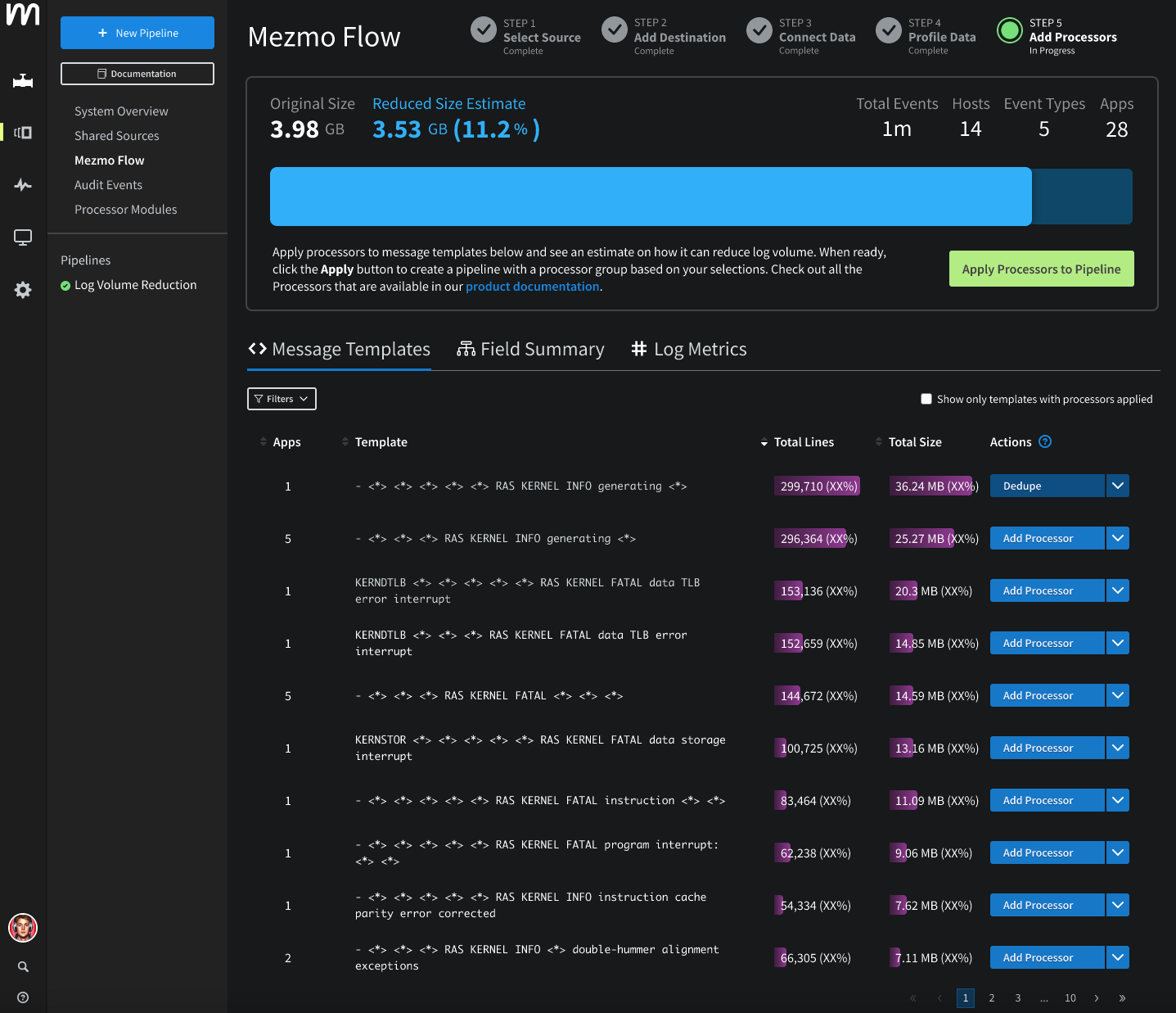 Observability Pipeline and Log Analysis Pricing | Mezmo